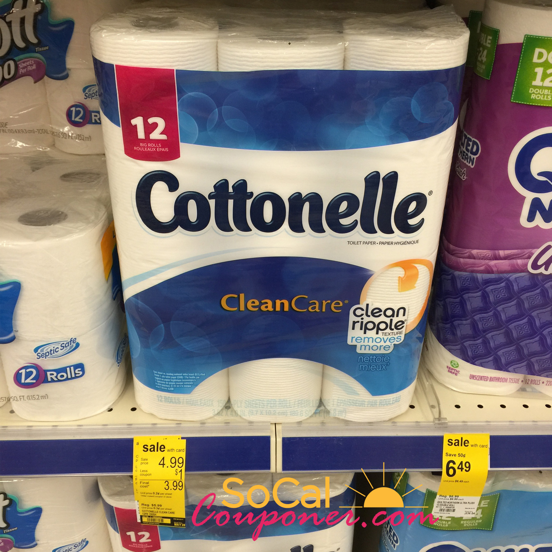 Only $3.49 Cottonelle (12 pack) of Bath Tissue @ Walgreens! - Deal ...